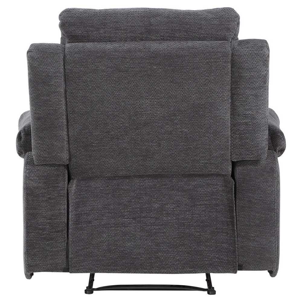 ACME Elijah Recliner, Slate Blue Chenille
