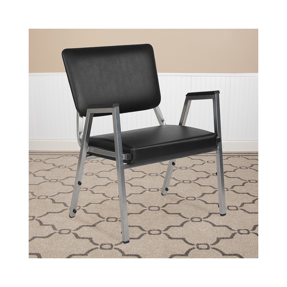 HERCULES Series 1500 lb. Rated Black Antimicrobial Vinyl Bariatric ...