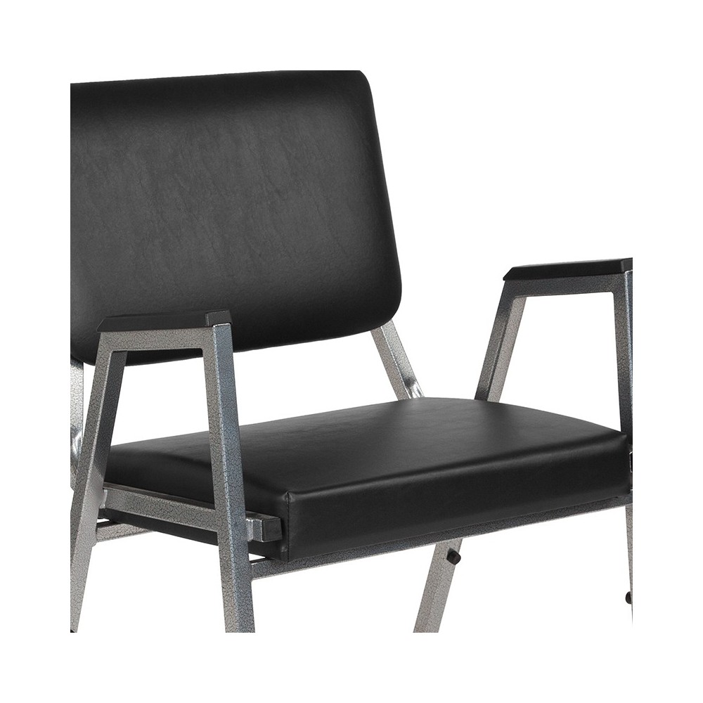 HERCULES Series 1500 lb. Rated Black Antimicrobial Vinyl Bariatric ...